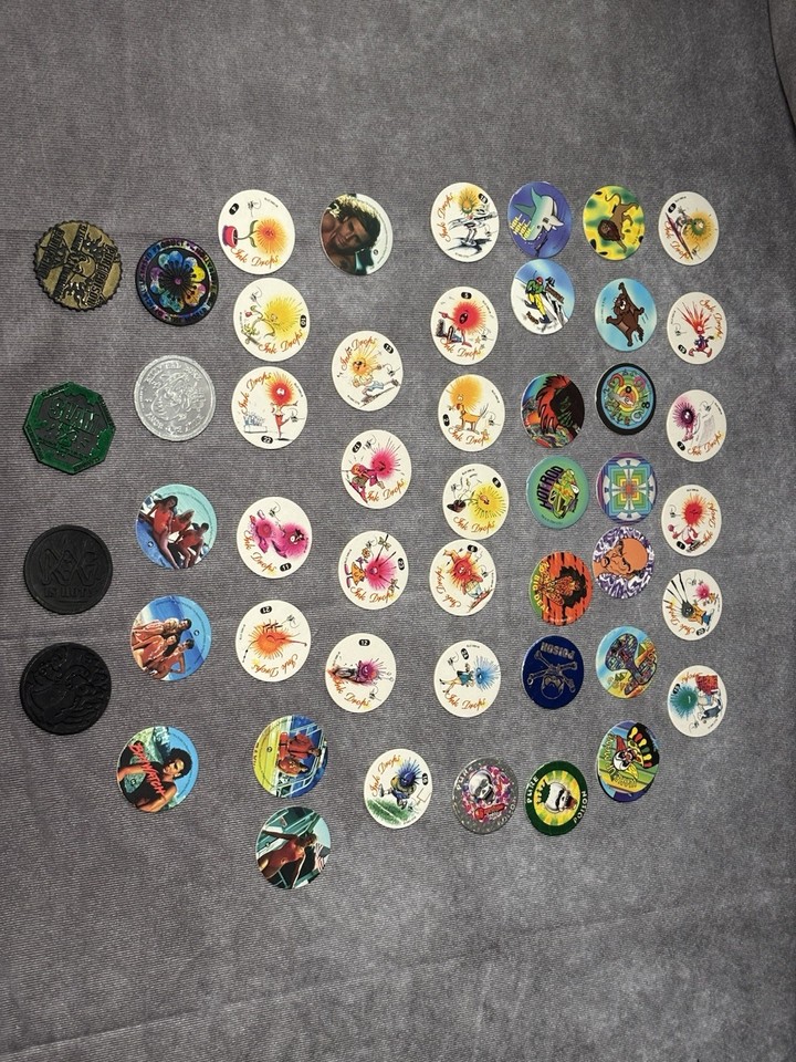 Pogs and Slammers Vintage 90s Collectible Lot | eBay