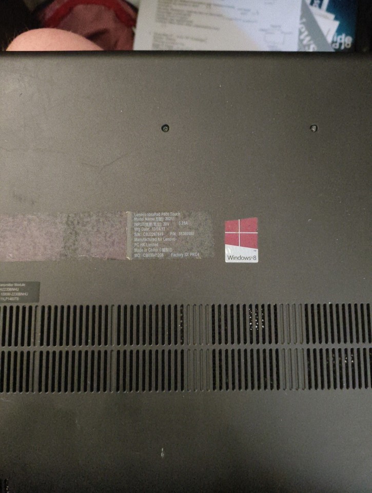 Lenovo P400 Touch Laptop IdeaPad Type 20211 Windows 8 | eBay