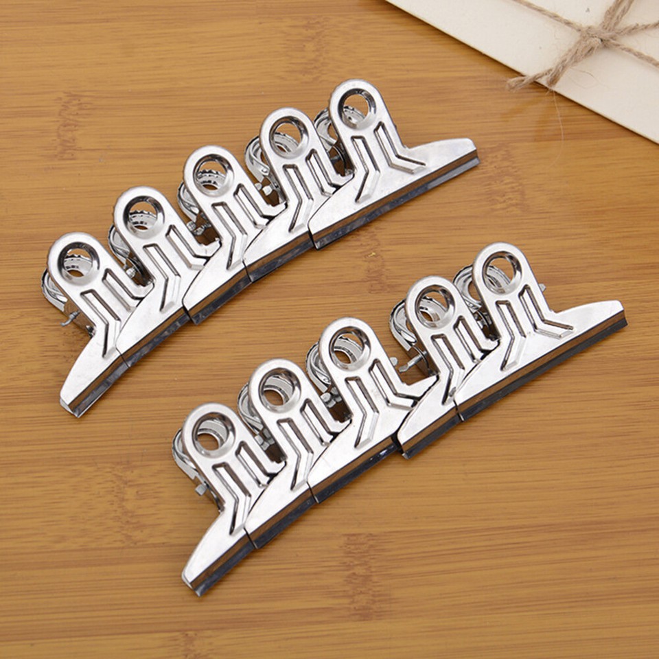 10PCS Chip Bag Clips Stainless Steel Bag Clips Chip Clips Chip Bag ...