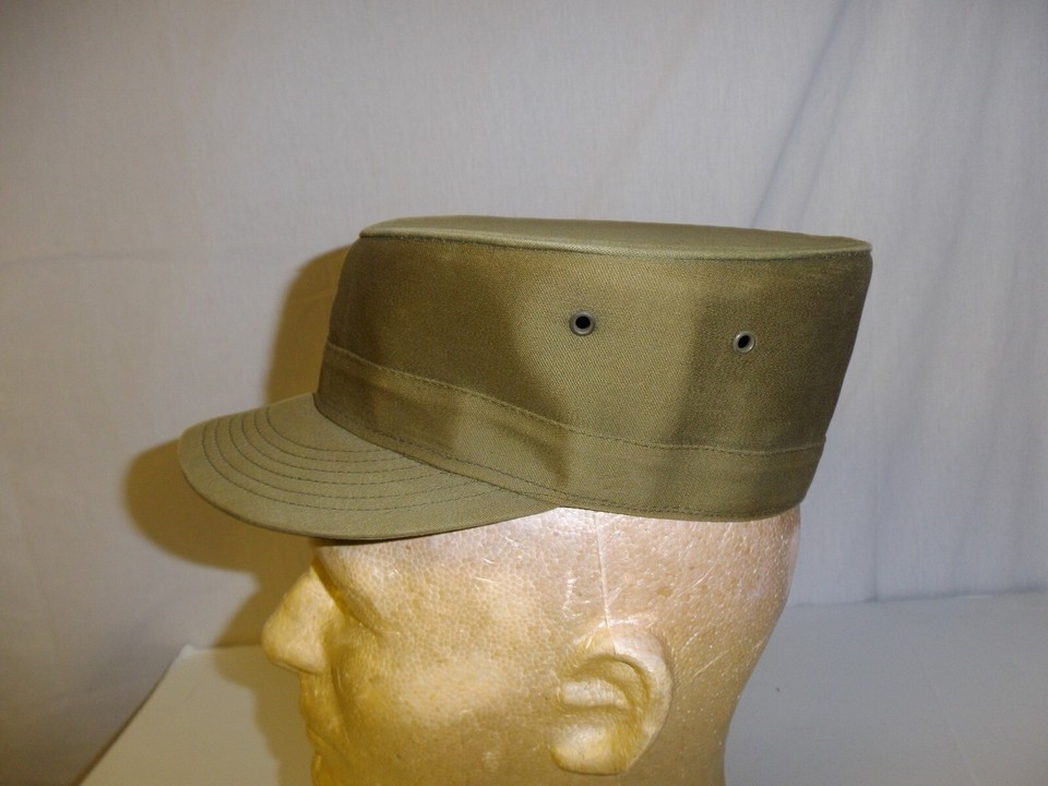 R25C-77 1950's-60's US Army Ridgeway Fatigue hat/cap Castro Elvis size ...