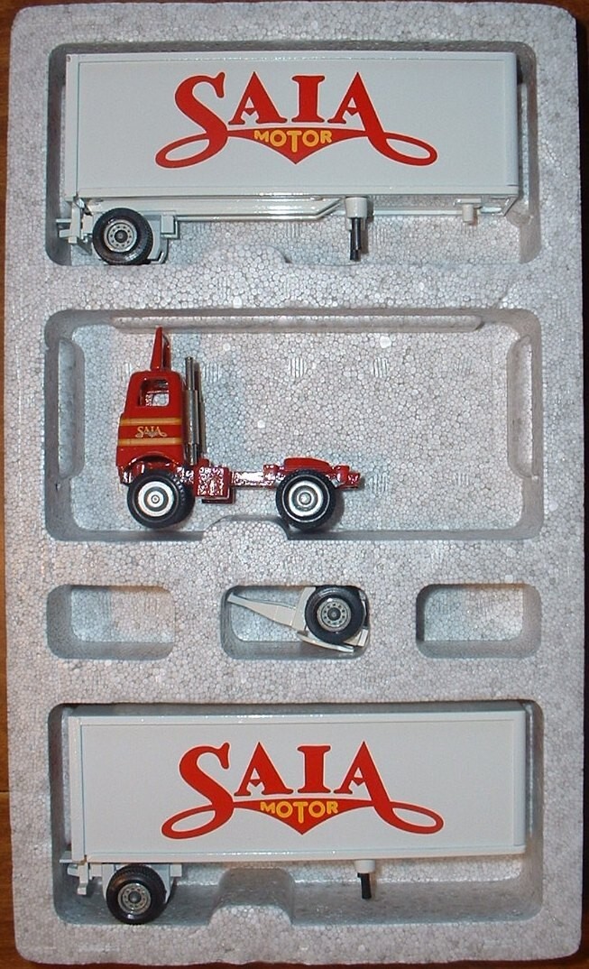 SAIA Motor Doubles '87 Winross Truck | eBay