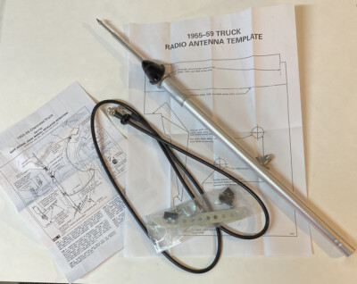 NEW RADIO ANTENNA CHEVROLET GMC TRUCK 1955 1956 1957 Cameo Suburban ...