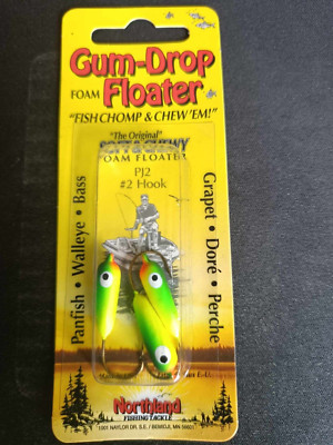 Gum-Drop Floater Foam, "Fish Chomp & Chew'Em!" PJ2-22 FRTGR | eBay