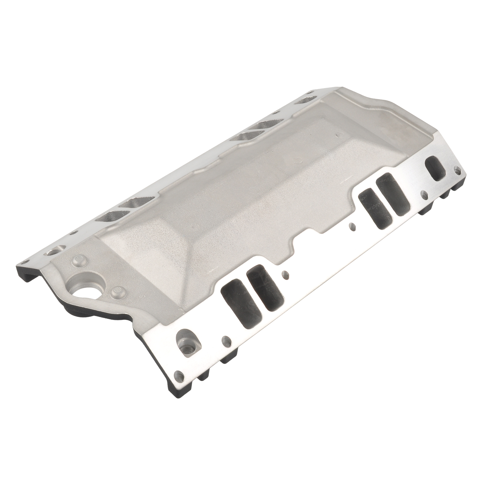 Black Dual Plane Intake Manifold For Small Block Chevy Vortec V8 283 ...