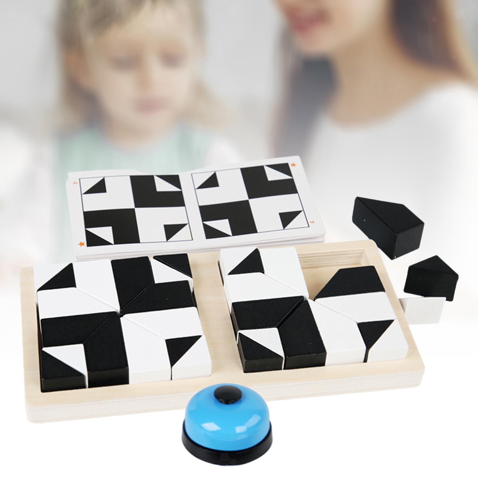 Wooden Blocks Puzzle Early Brain Teasers Toy for Kids Children Boys | eBay