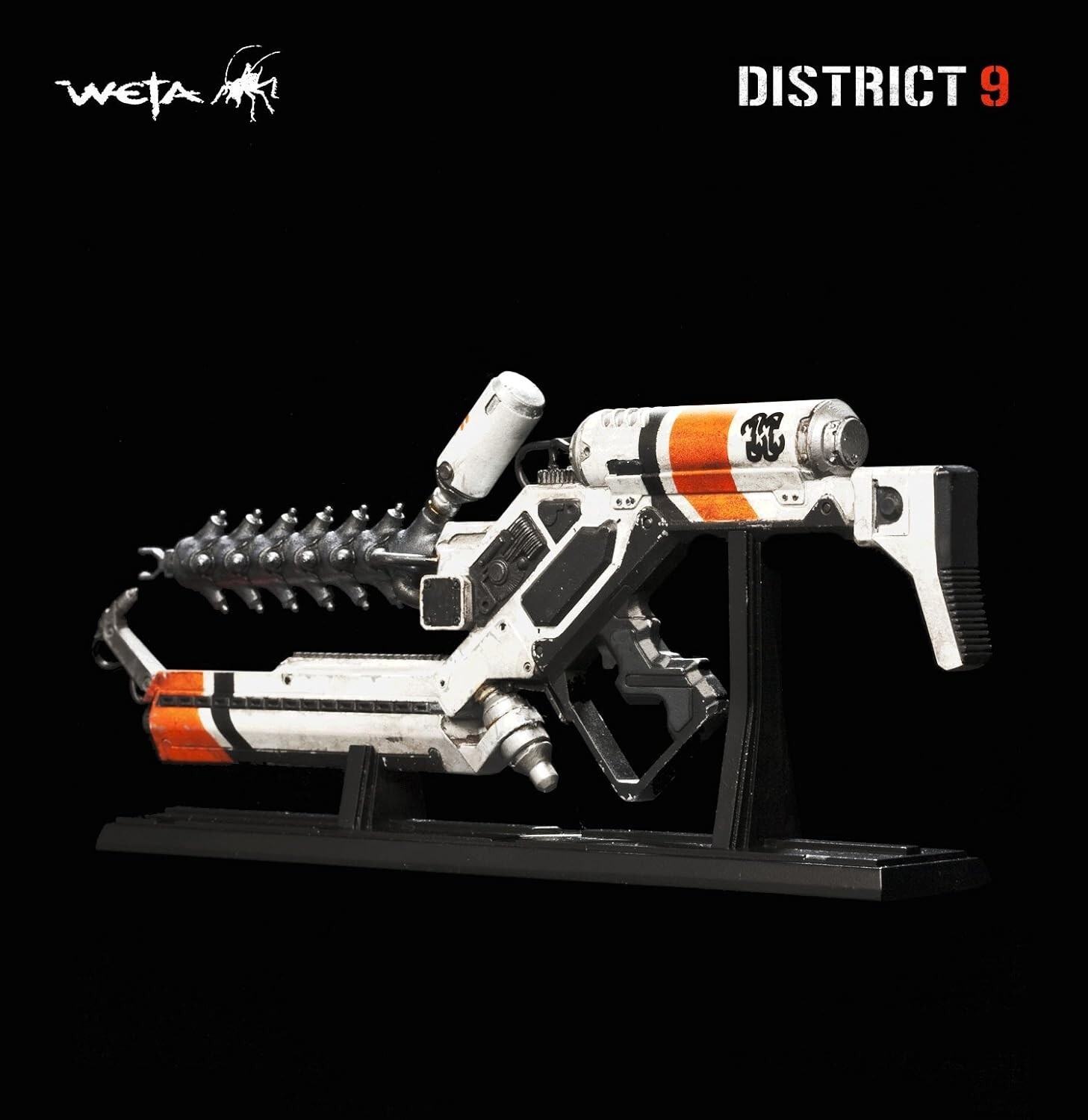 🔥Weta DISTRICT 9 Arc Generator gun rifle Metal Cast 1/4 Scale Replica ...
