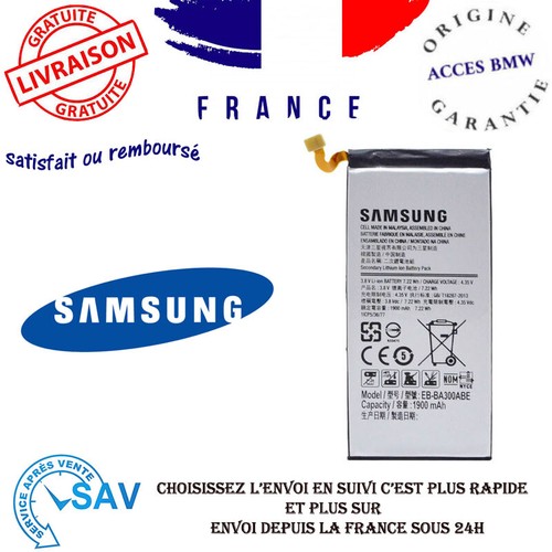 Batterie EB-BA700ABE pour Samsung Galaxy A7, Duos, SM-A7000, SM-A7009 ...