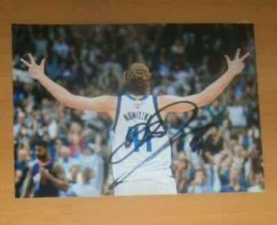 AUTOGRAPH Dirk Nowitzki Dallas Mavericks NBA FOTO HAND SIGNED Autograph ...
