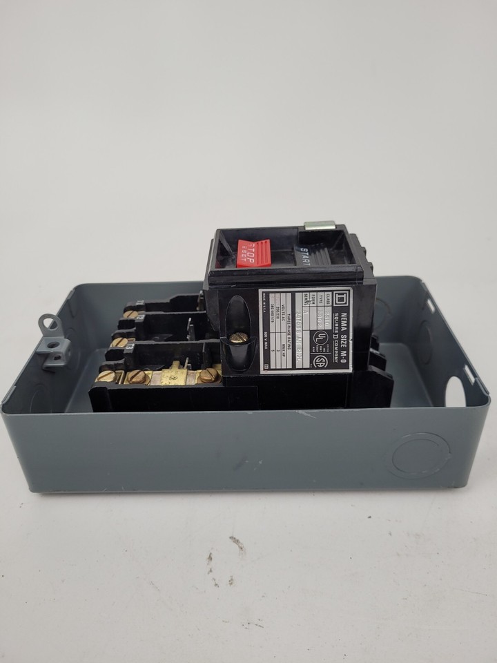 2510MBG2 Square D Manual Starter Size M-0 *NEXT DAY OPTION* | eBay
