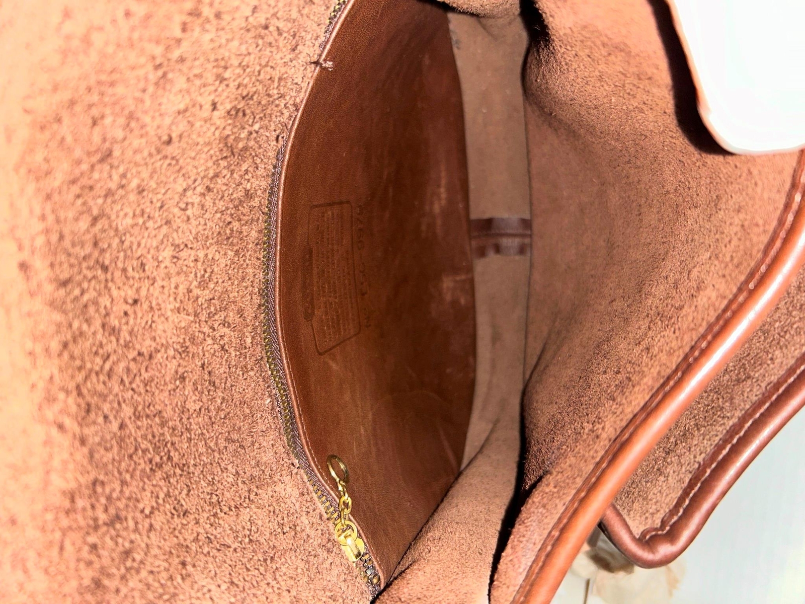 Vintage Coach Large Sidepack 9979 Mahogany Dark Brown Made In USA 1995 ...