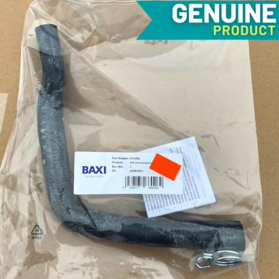 GENUINE BAXI DUOTEC 24HE 28HE 33HE & 40HE CONDENSATE SILICONE PIPE ...