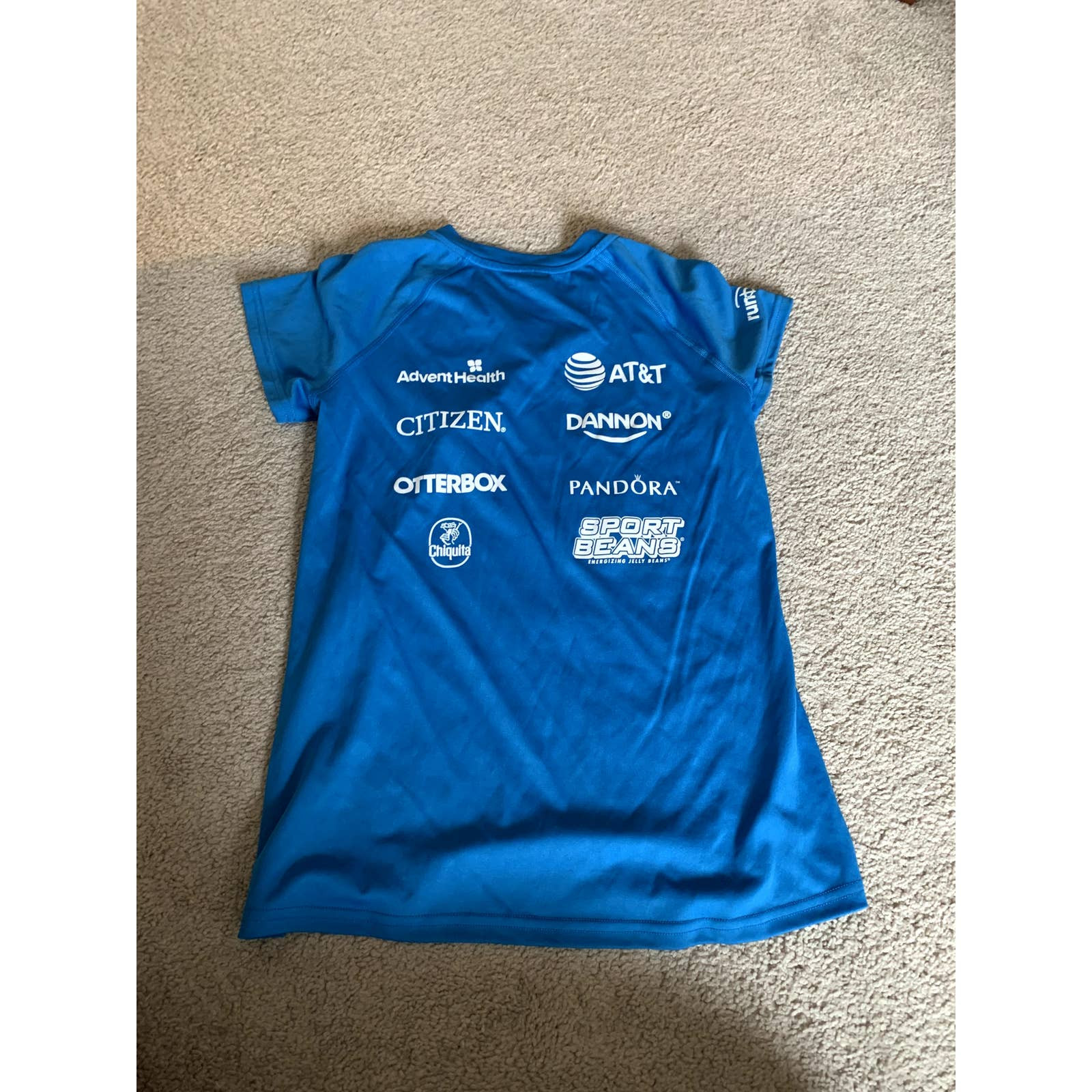 Rundisney Disney Moana Princess 5k Running Tech Shirt… - Gem