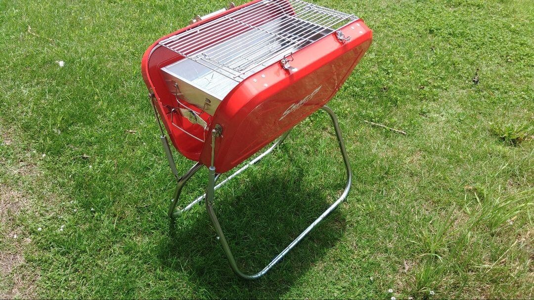 SNAP-ON Suitcase Barbecue Grill BBQ BWL8290BBQ Red Rare in box New ...