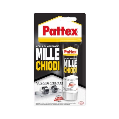 Pattex millechiodi trasparente blister gr 40 - 12 pz | eBay