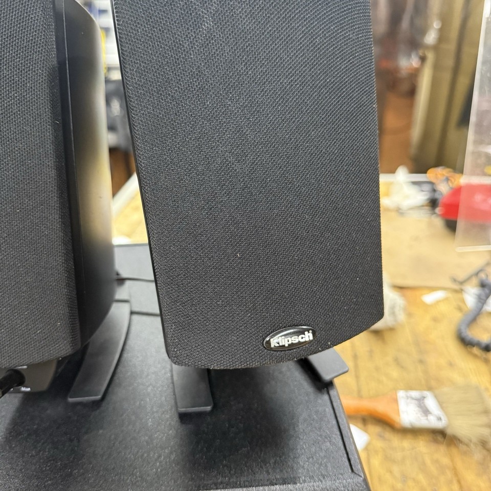 KLIPSCH ProMedia 2.1 BT Bluetooth Speakers Powered Subwoofer Volume ...