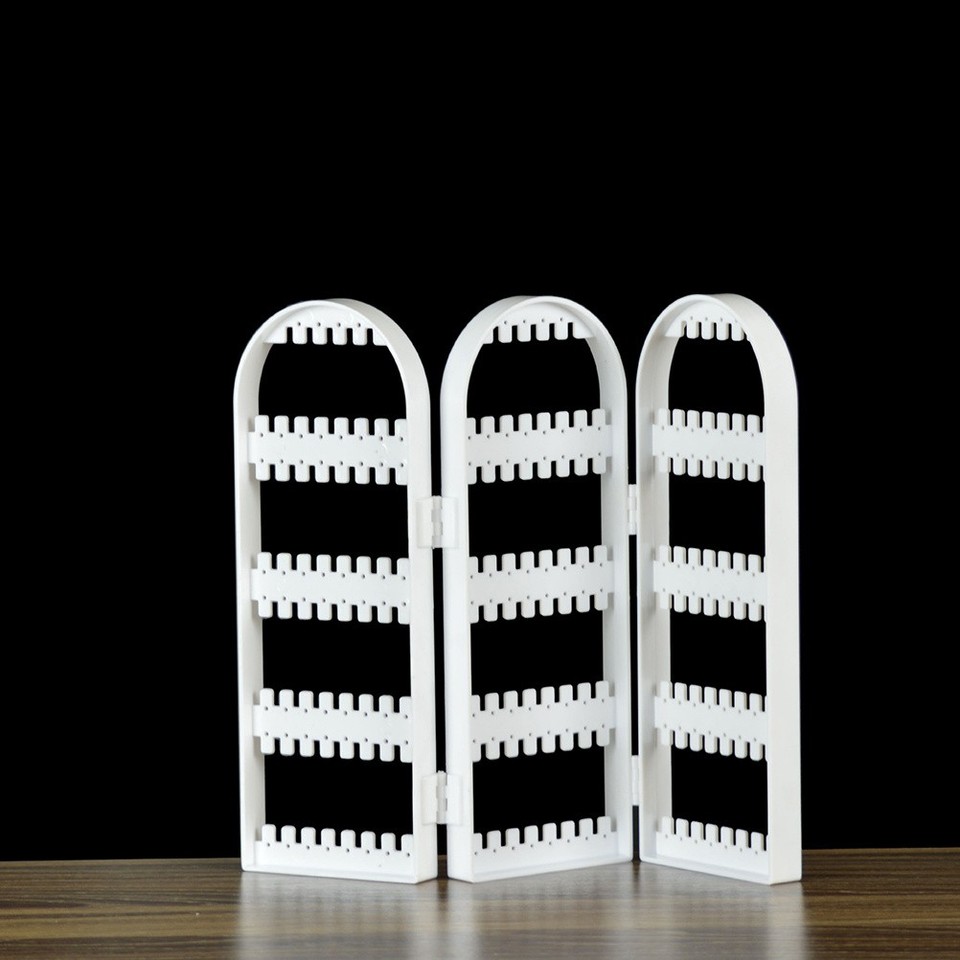 Earring Holder Folding Plastic Stand Ear Display Screen for Earring ...