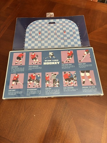 VTG 1968 Blue Line Hockey Board Game A 3M Sports Game Nice Condition ...