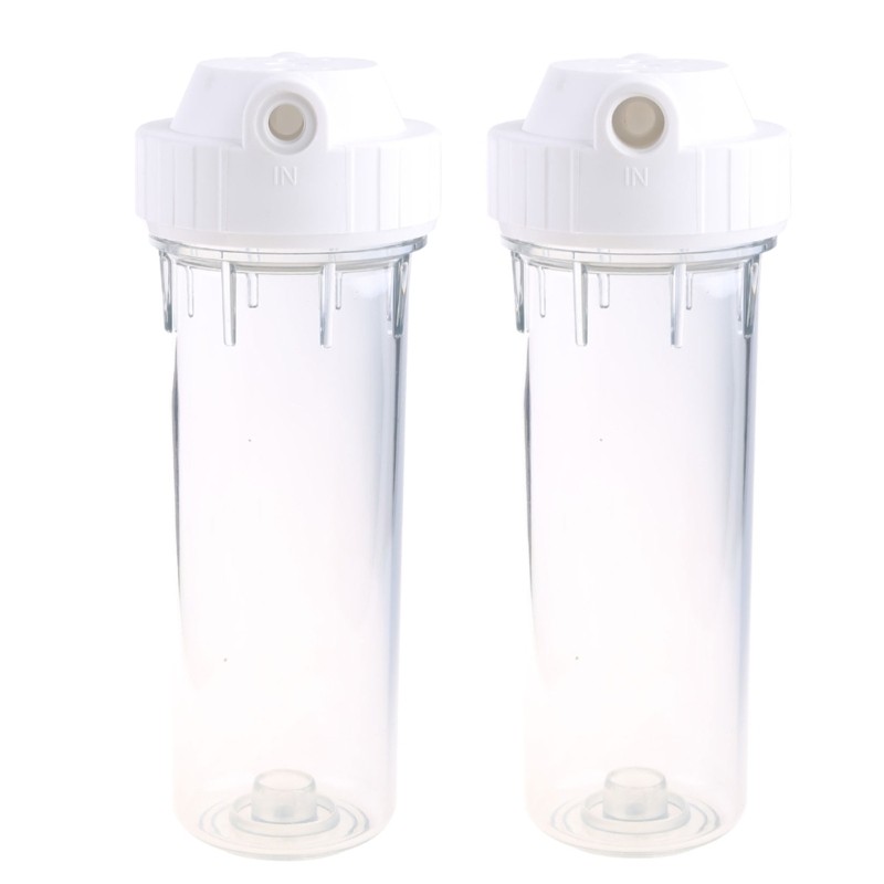 Transparent Water Purifier Filter Bottle 4/2 Point Interface Clear ...