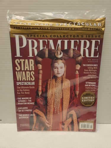 Premiere Magazine May 1999,Star Wars,ALL 4 Covers,NEW SEALED | eBay