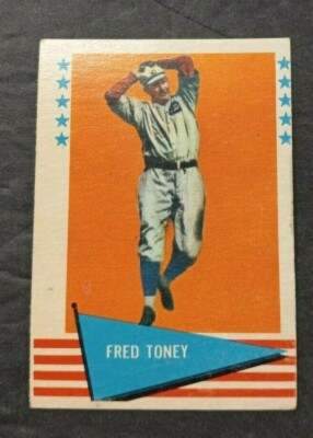 1961 FLEER BASEBALL CARD FRED TONEY#80 FREE S&H | eBay