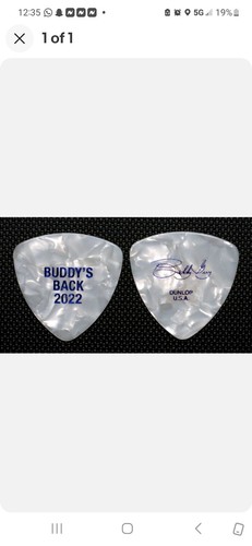 BUDDY GUY Buddy's Back 2022 Tour Guitar Pick | eBay