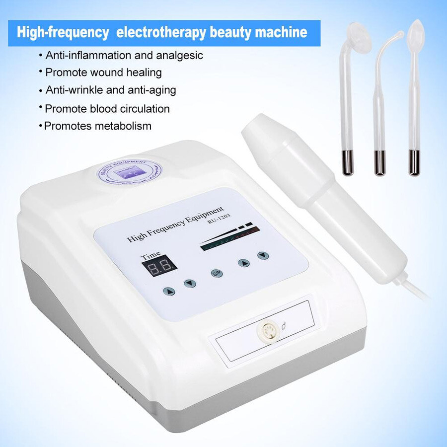 High Frequency Electropathy Healing Acne Professional Facial Skin ...