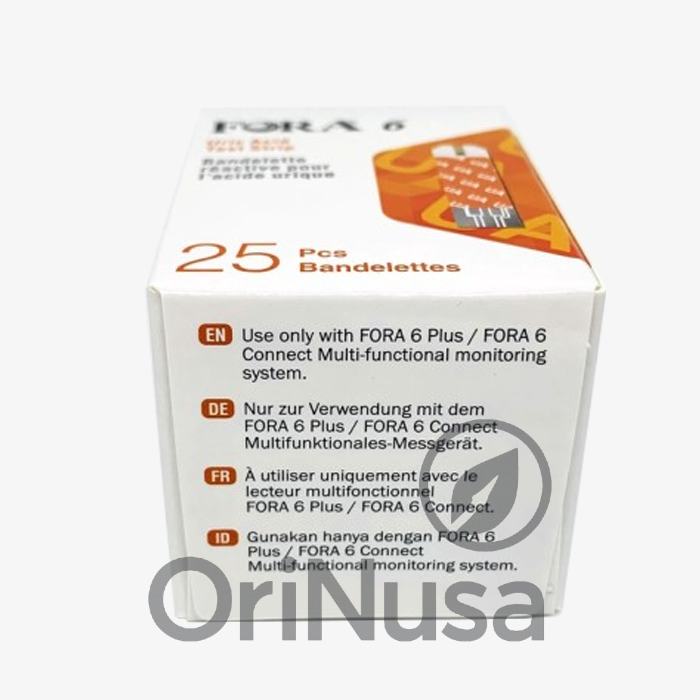 FORA 6 Uric Acid Test Strips - 1 to 5 Box Options | Gout Test Kit ...