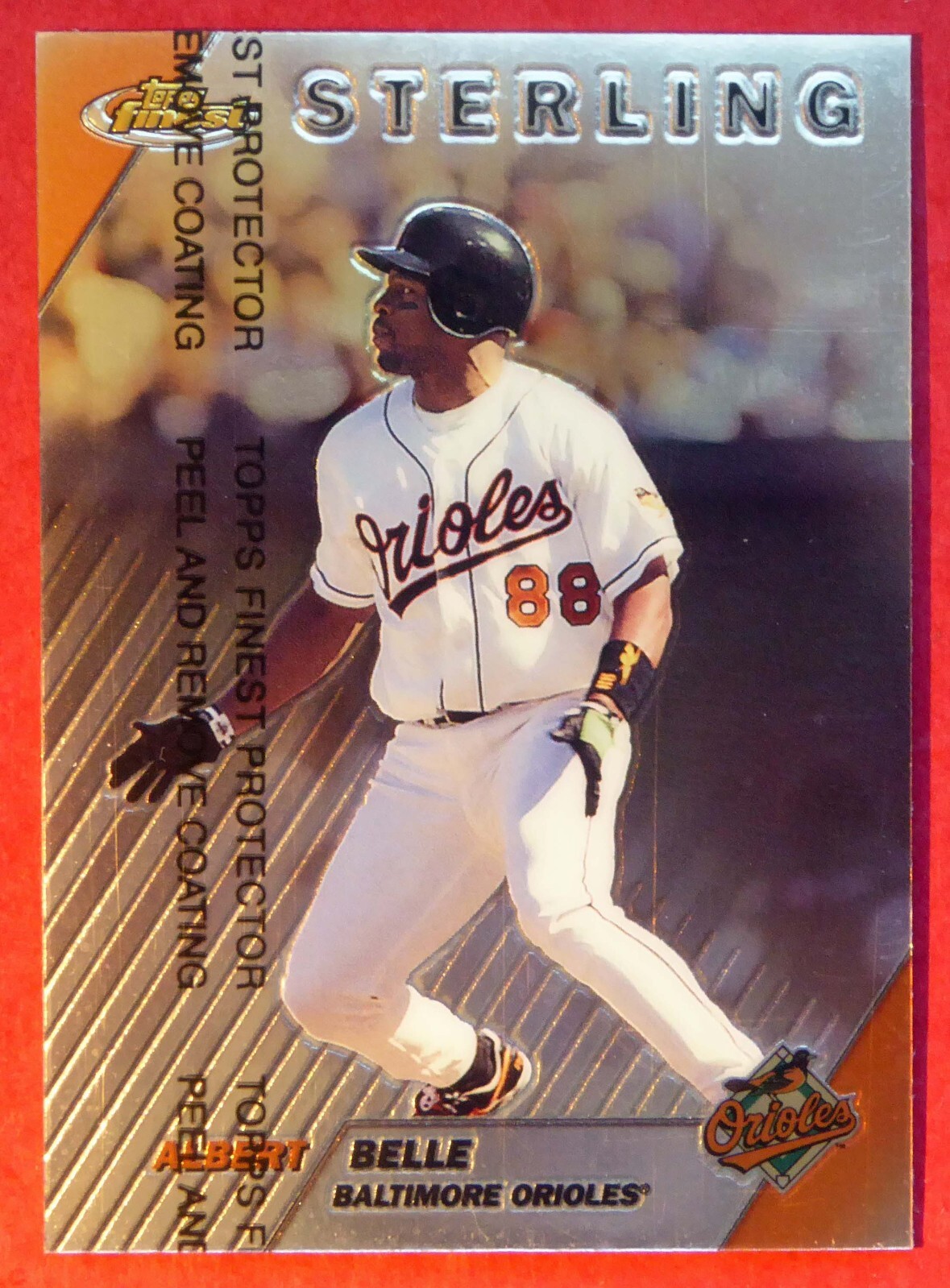 1999 Topps Finest Albert Belle STERLING #259 (Orioles) NM+ | eBay