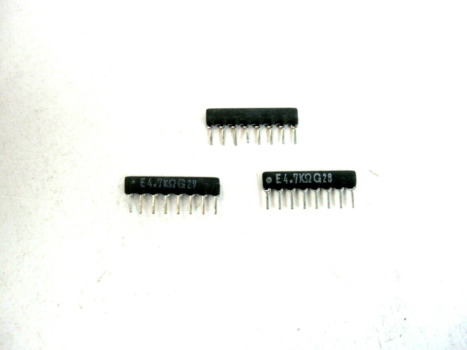 4.7K Ohm 8 Pin SIP (single inline package) Resistor (New Old Stock)(QTY ...