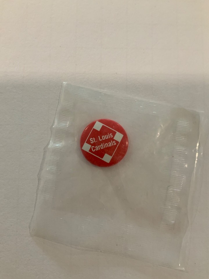 1984 ST. LOUIS CARDINALS CRANE POTATO CHIP PIN! SEALED!♨️♨️♨️ | eBay