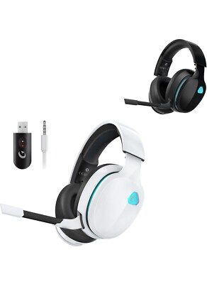 2.4ghz Captain 300 Wireless Gaming Headset Black for PC, PS4, PS5, Mac ...