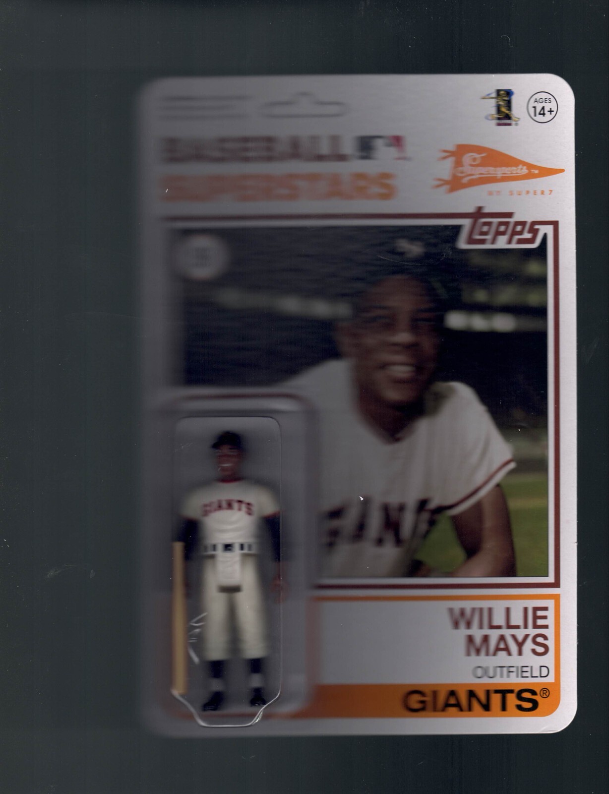Willie Mays 2021 TOPPS BIG LEAGUE 1983 TOPPS CARDBACK DESIGN SUPER7 ...