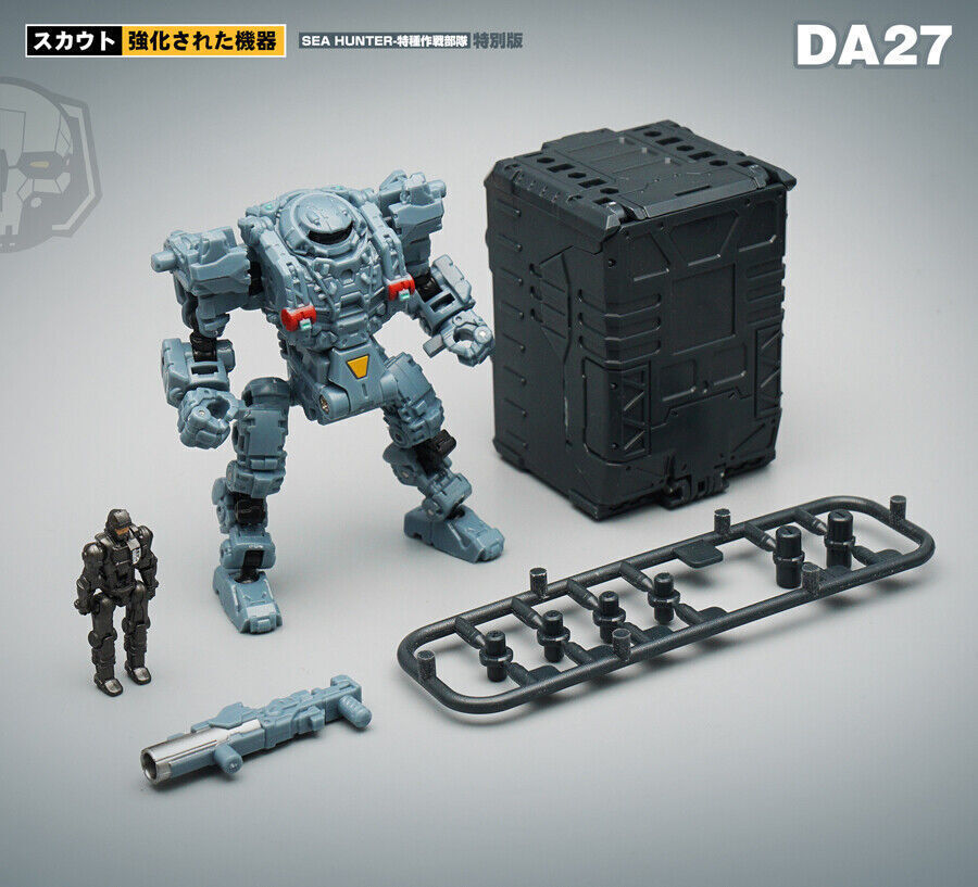 Mini MFT Diaclone Planet Sea Action Robot DA27 DA-27 Lost 1.5 Figure ...