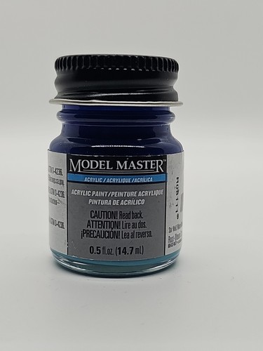 DISCONTINUED Testors Model Master Acrylic Paint: Ford/GM Engine Blue ...