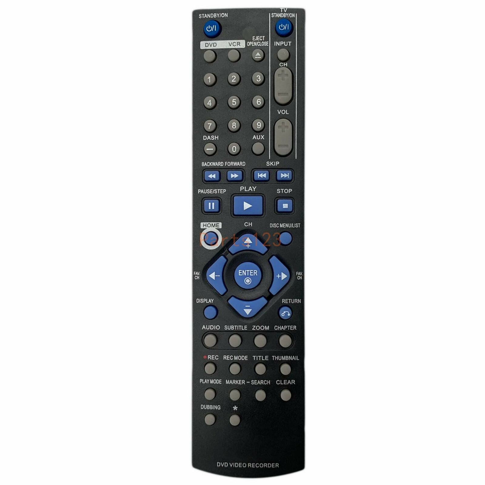 Remote FOR JVC DR-MV77SU RM-SDRMV79A DR-MV99B DR-MV100B DVD HDD VIDEO ...