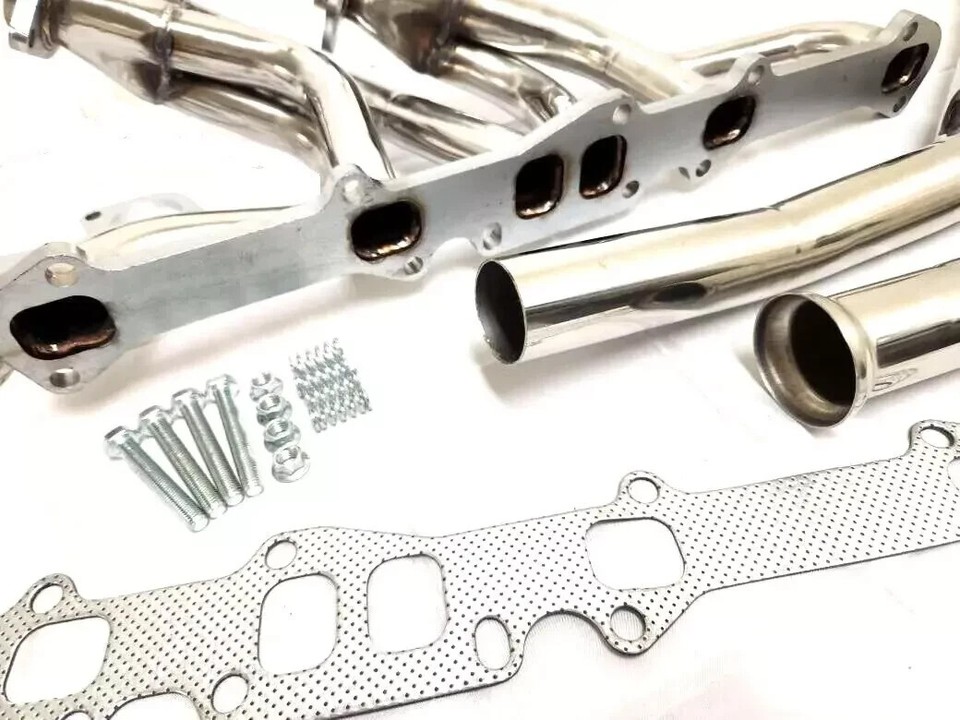 Ford Mercury 144 170 200 250 CID I6 Stainless Steel Header Exhaust ...