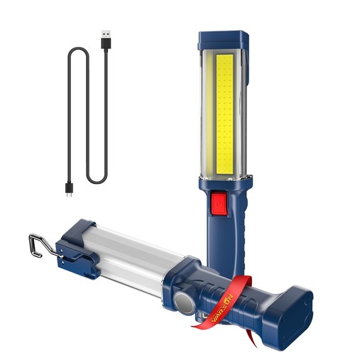 LED Work Light Rechargeable, Portable Mechanic Trouble Light with1200 ...