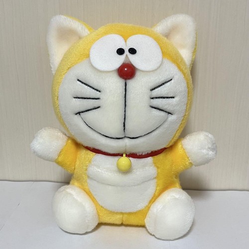 Doraemon Yellow ears plush toy, super rare, rare, made from the time | eBay