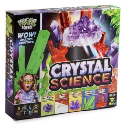 Crystal Growing Kit Childrens Kids Make Your Own Geode Science ...