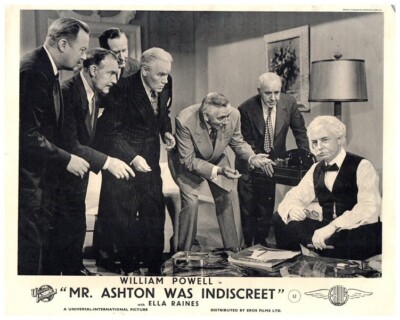 Mr Ashton Senator Was Indiscreet 1947 Original Lobby Card William ...