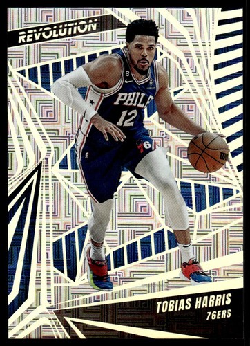 Tobias Harris 2023-24 Panini Revolution Levels /35 #36 Philadelphia ...