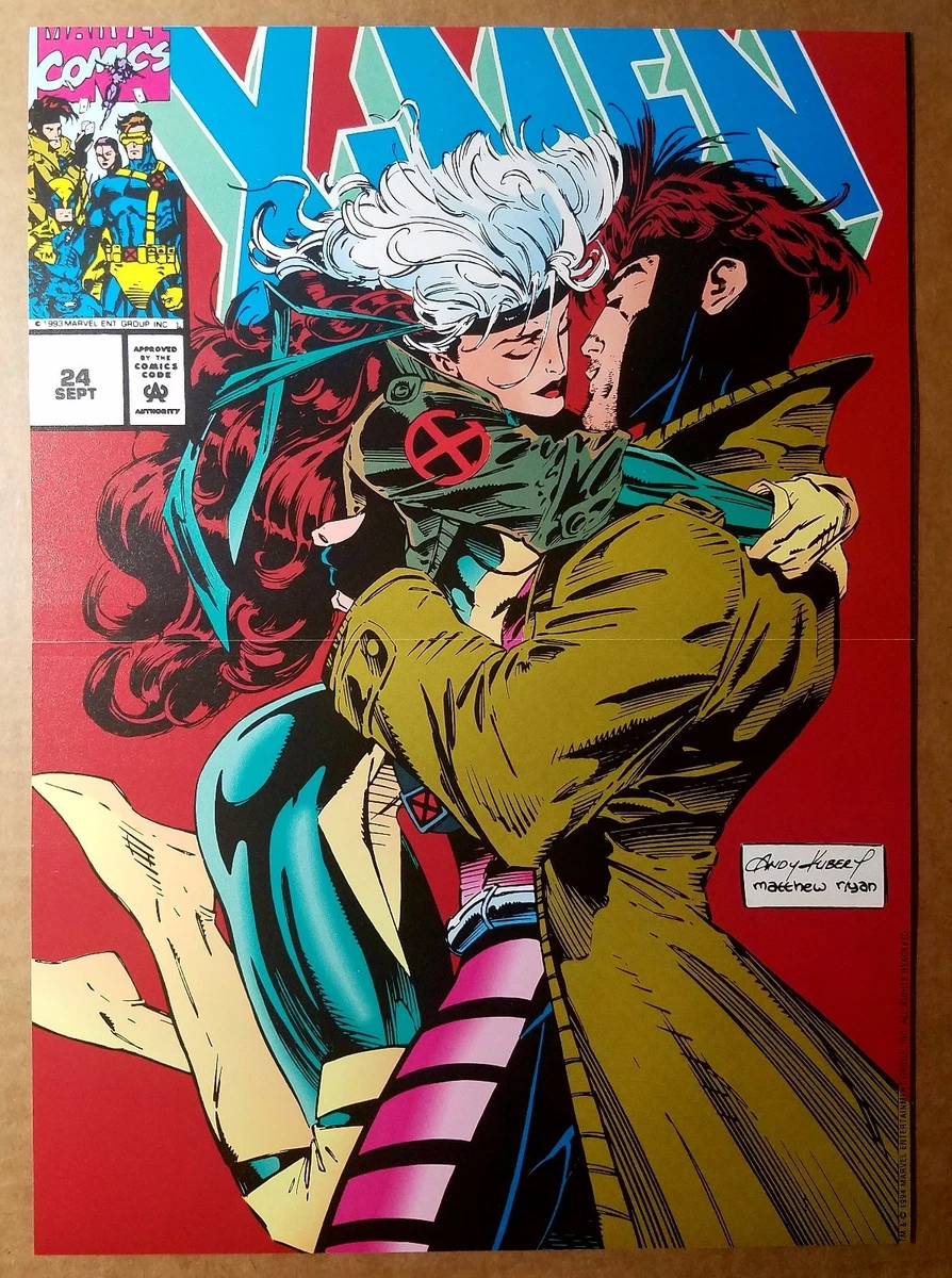 X Men Rogue Kiss