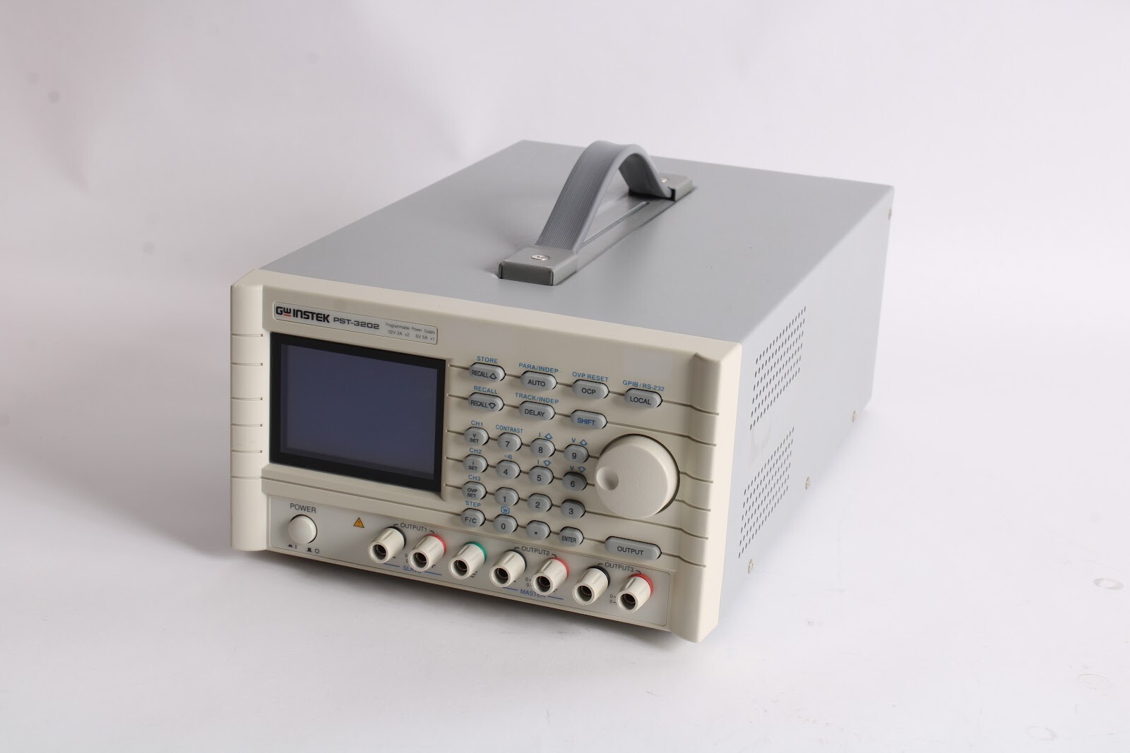 Instek/GW PST-3202 Triple-Output Programmable DC Power Supply, (32V/2A ...