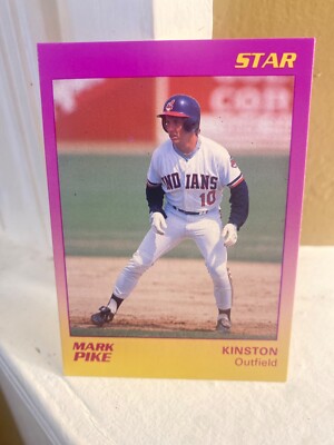 1989 Star Minor League Kinston Mark Pike Card | eBay