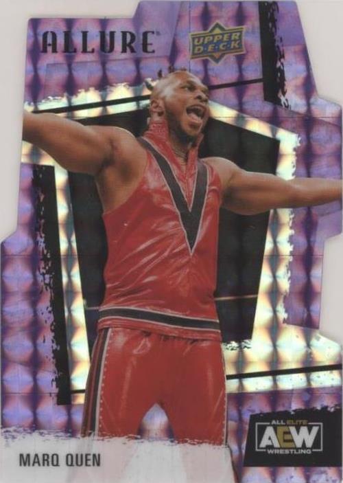 2022 Upper Deck Allure AEW - Marq Quen #58 Purple Diamond /10 for sale ...