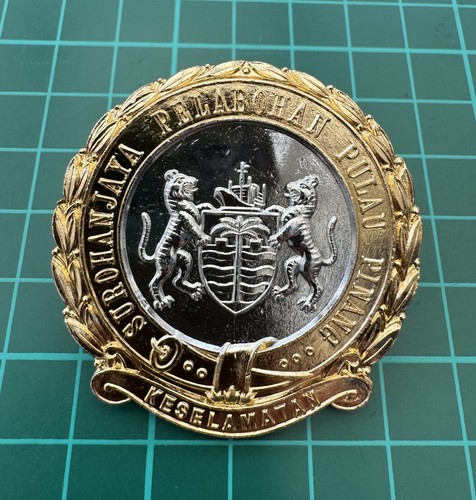 Malayan "Penang Port" Security Anodised Cap Badge BB-180 | eBay UK