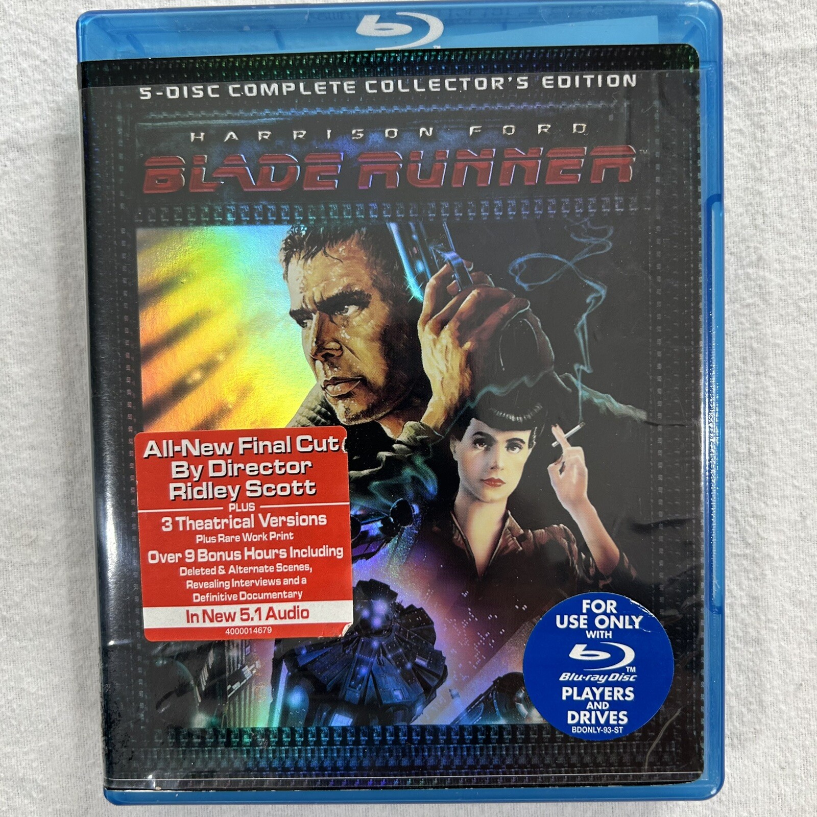 Blade Runner Complete Collectors Edition Blu-ray 5 Disc Final Cut ...