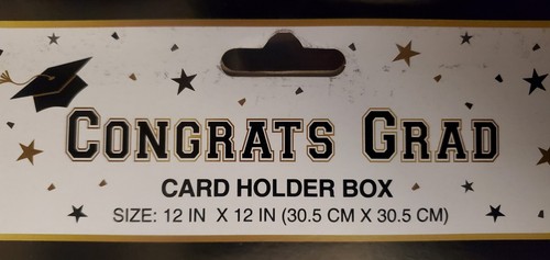 Graduation Card Box Graduation Card Holder Box With Tassel - Congrats ...
