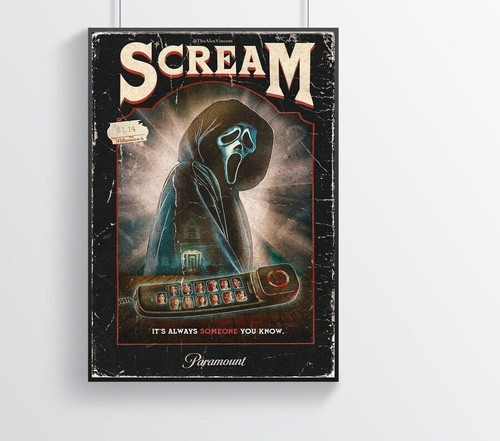 Scream Poster Movie Poster Series Poster Home Decor 24"x36" | eBay