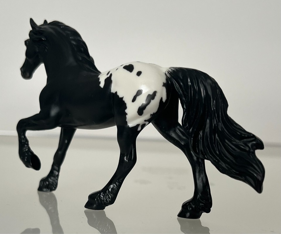 Peter Stone Chips Friesian "Thunder" Black Appaloosa 2008 | eBay UK